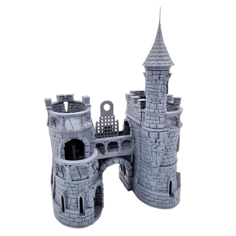Barbican Gate - Freestanding Castle Building – QP3D Wargames