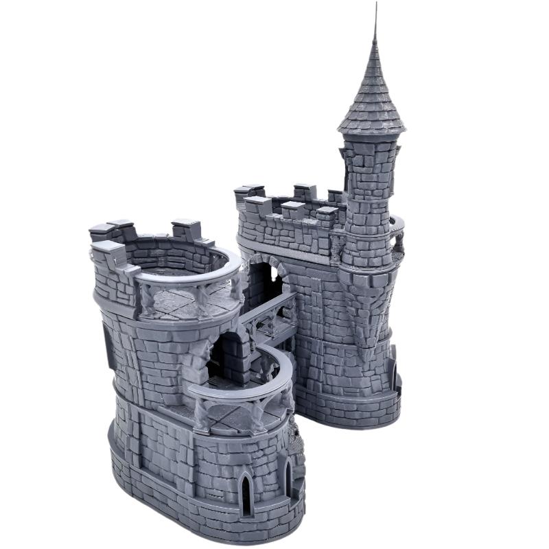 Barbican Gate - Freestanding Castle Building – QP3D Wargames