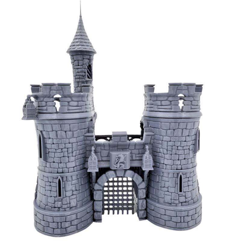 Barbican Gate - Freestanding Castle Building – QP3D Wargames