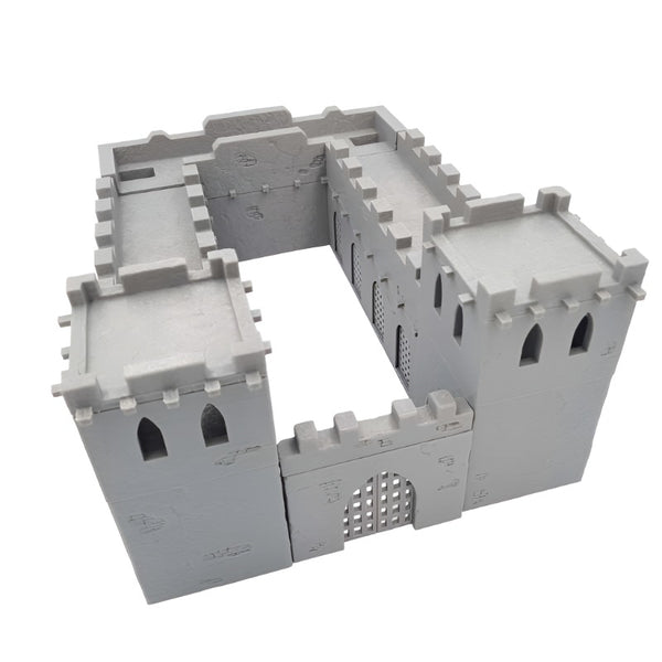 Rectangular Prison with Guard Towers - Outer Rim | 3D Printed for ...