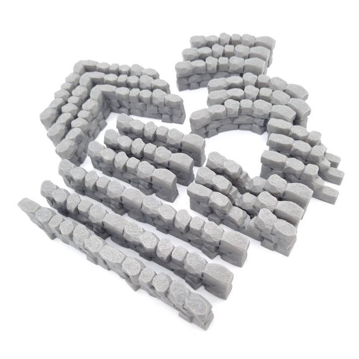Stone Wall Set - Finest Historical Miniatures – QP3D Wargames